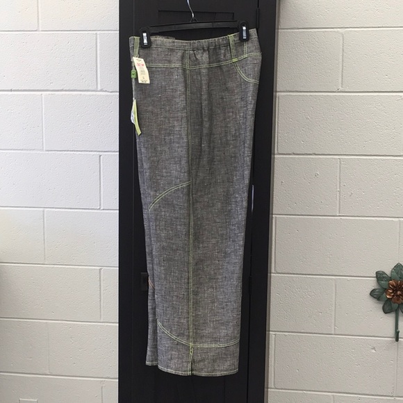 Alain Weiz | Pants & Jumpsuits | Alain Weiz Gray Linen Pants | Poshmark